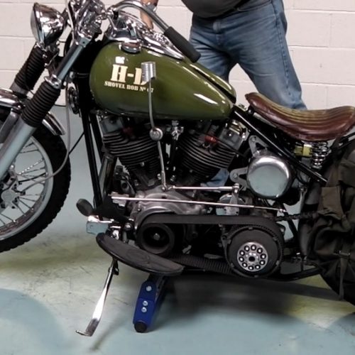 StrongArm Harley Jack | Motorcycle Lift | EazyRizer Big Blue USA ...