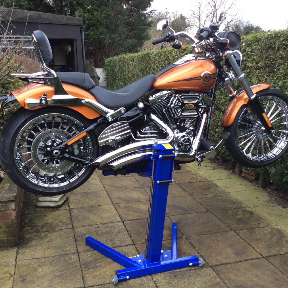 Motorcycle Lifts | Motorcycle Lift | EazyRizer Big Blue USA ...