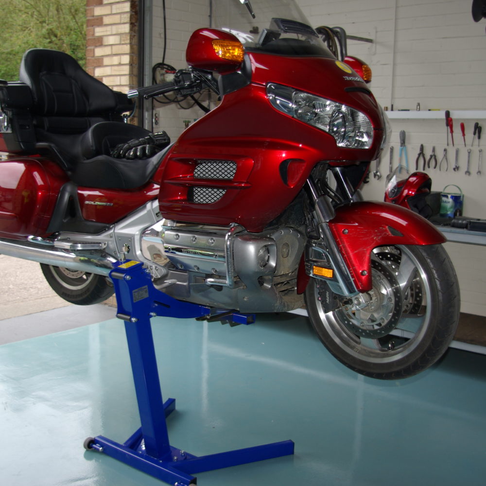 Motorcycle Lifts | Motorcycle Lift | EazyRizer Big Blue USA ...