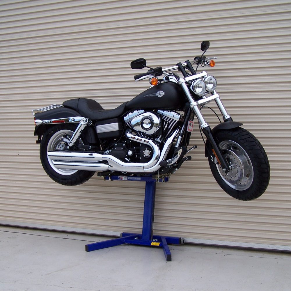 Harley Davidson Lift Jack | Motorcycle Lift | EazyRizer Big Blue USA ...